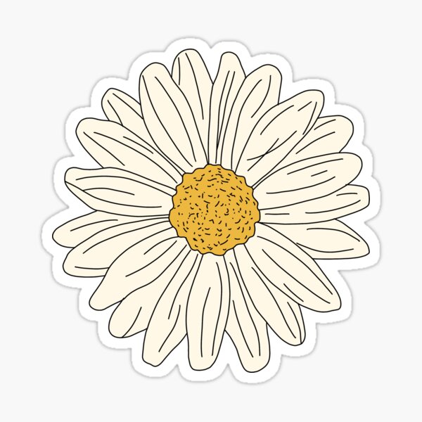 "Daisy Doodle" Sticker for Sale by katiesauter | Redbubble