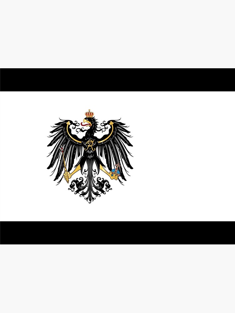 "Black Prussian flag design" Sticker for Sale by AidanMDesigns | Redbubble