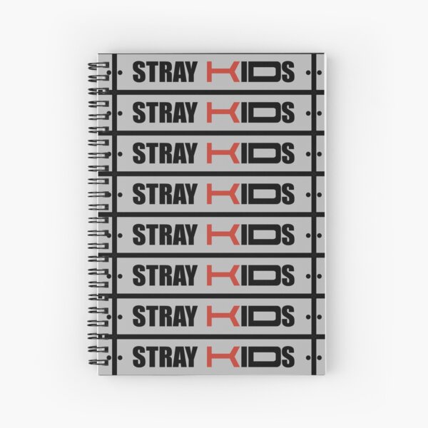 "Stray Kids 神메뉴 Gods menu license plate MV " Spiral Notebook for Sale ...
