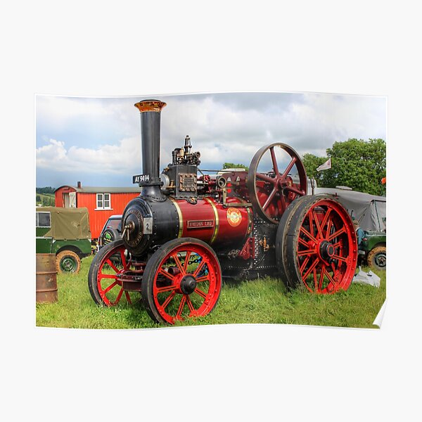 Collectables BIRTHDAY CARD 4 DIFFERENT RALLY POSTERS TRACTION ENGINE ...