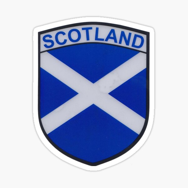 "Saltire" Sticker by Focal-Art | Redbubble