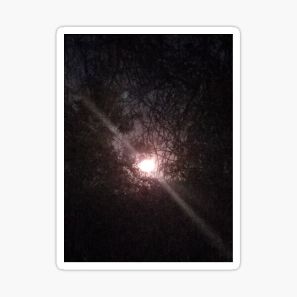 "Moon and Lens Flare" Sticker for Sale by MooseDogPhotos | Redbubble