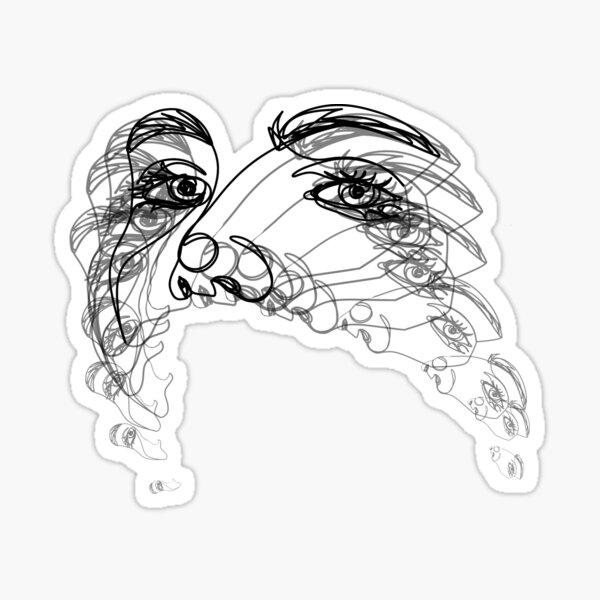 "Break Apart " Sticker for Sale by murkybucket | Redbubble