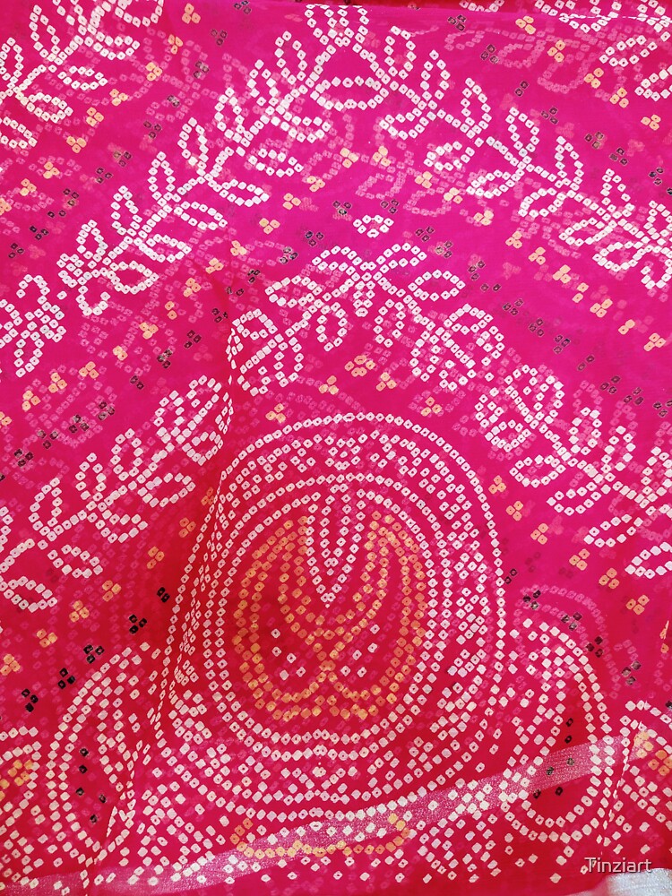 "Rajasthani handmade bandhani print" Sticker for Sale by Tinziart ...