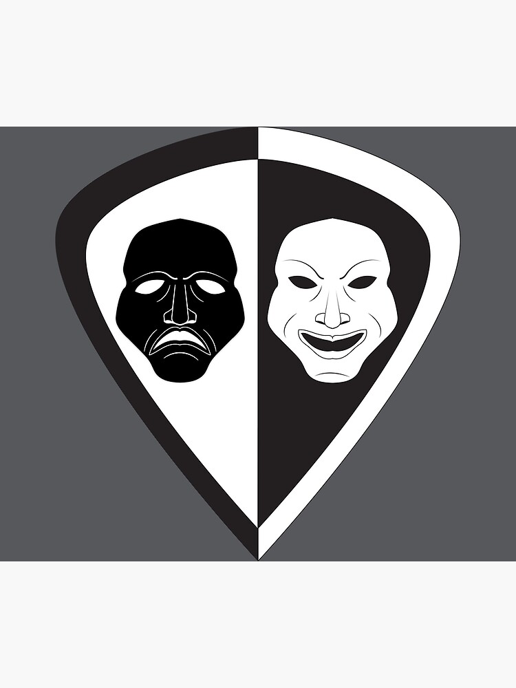 "Happy and sad." Poster for Sale by Guardi71 | Redbubble