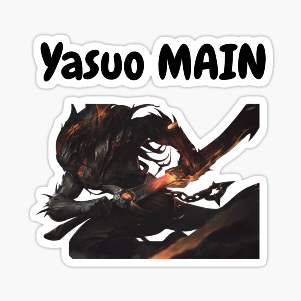 "Yasuo " Sticker by ShopLab | Redbubble
