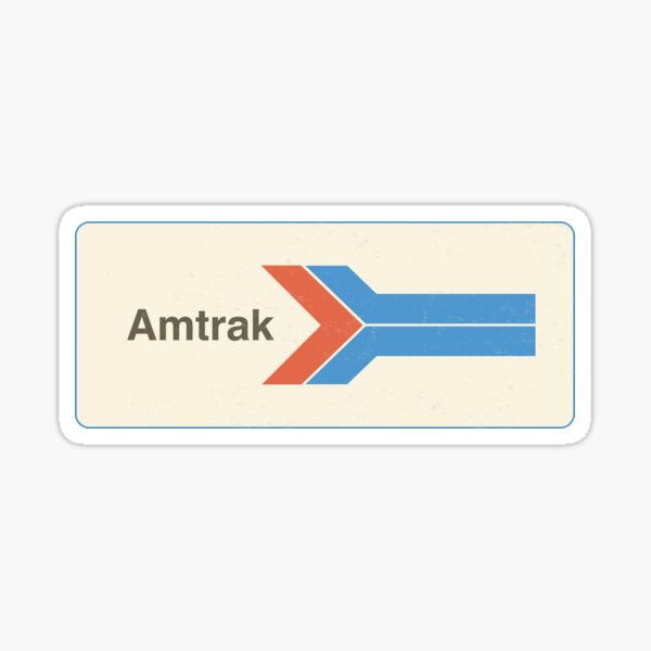 Amtrak Stickers | Redbubble