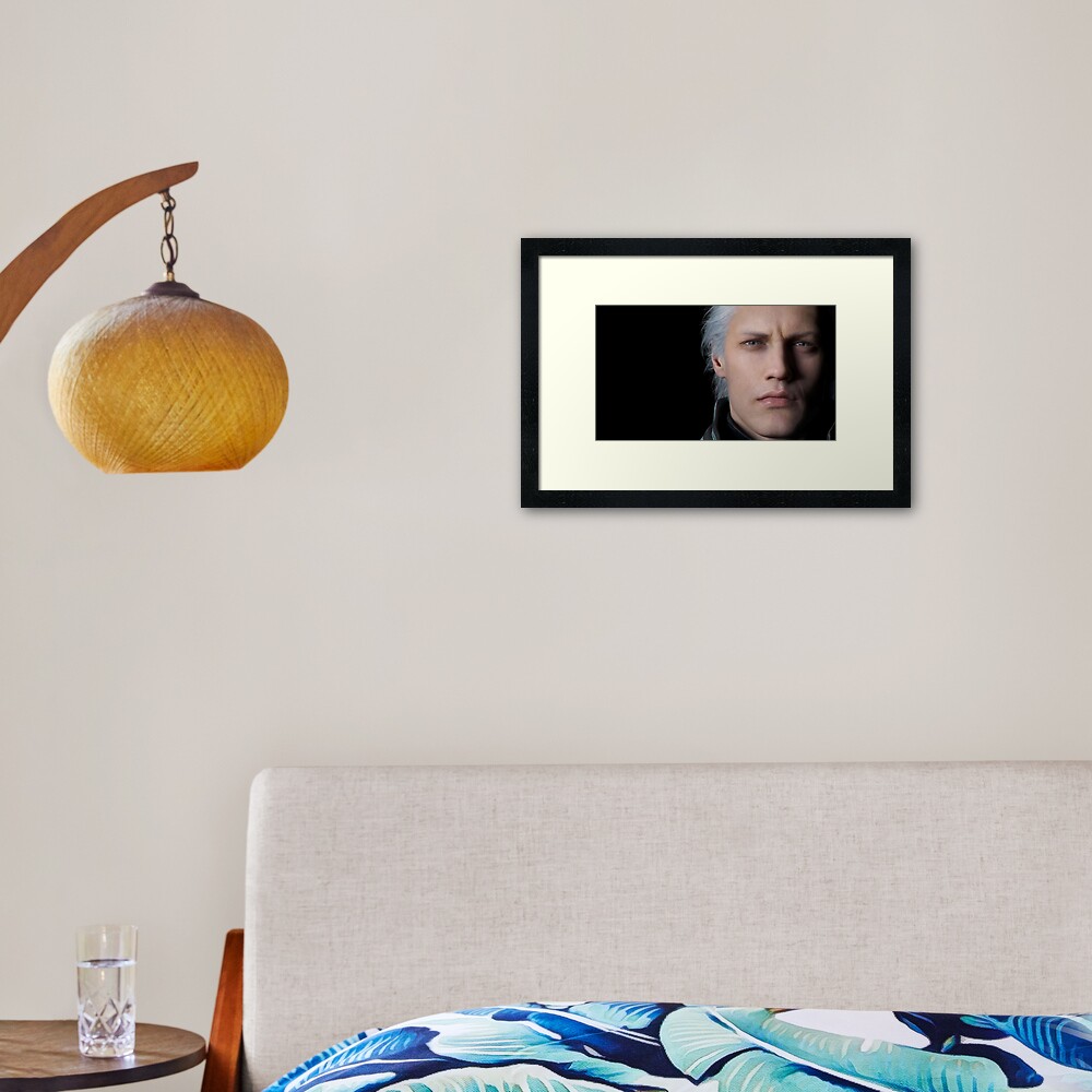 "Devil may cry 5 - Vergil Poster" Framed Art Print for Sale by ...