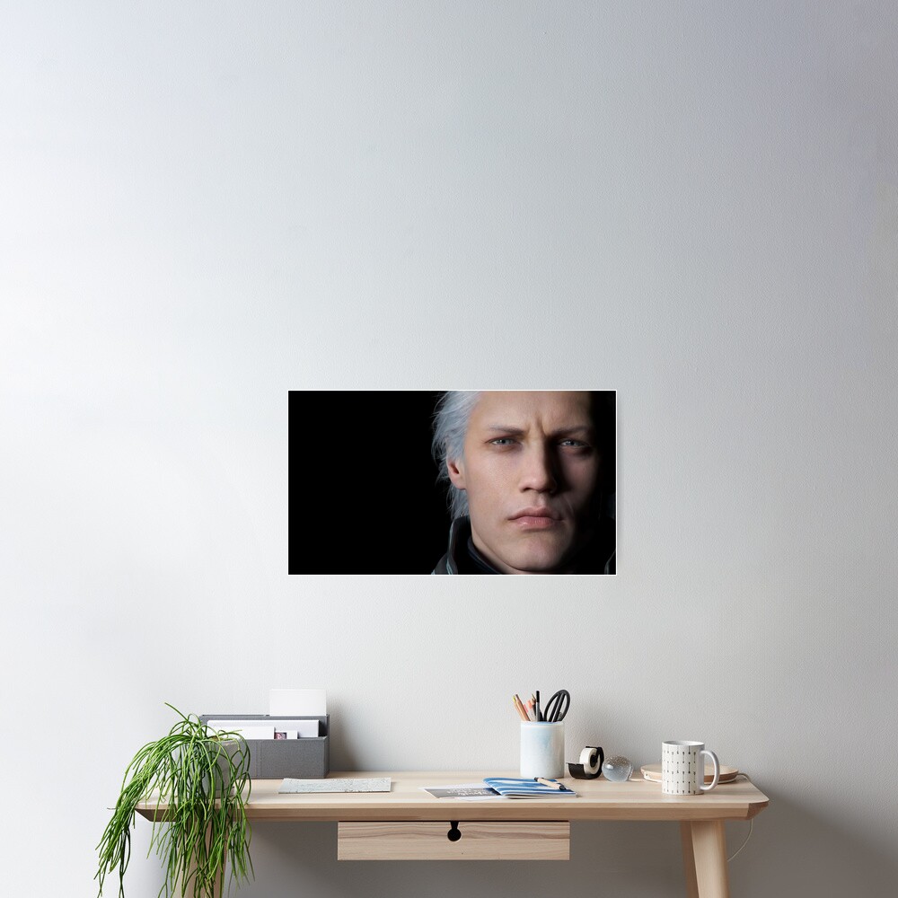 "Devil may cry 5 - Vergil Poster" Poster by Azreal909 | Redbubble