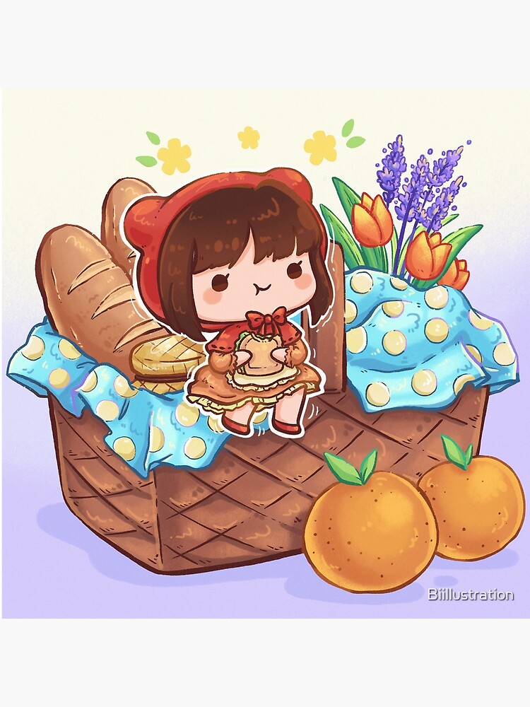 "little red riding hood - picnic basket" Photographic Print for Sale by ...