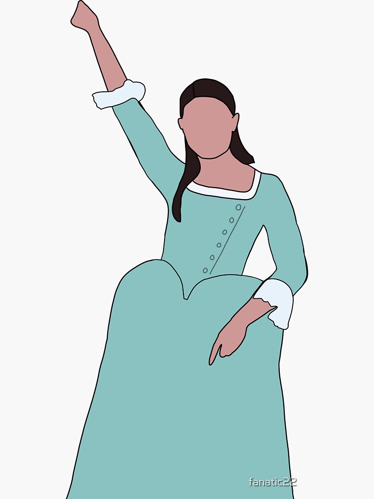 "Eliza Hamilton" Sticker by fanatic22 | Redbubble