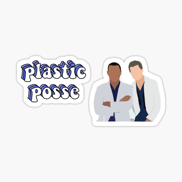 "Plastic Posse" Sticker for Sale by alexkay13 | Redbubble