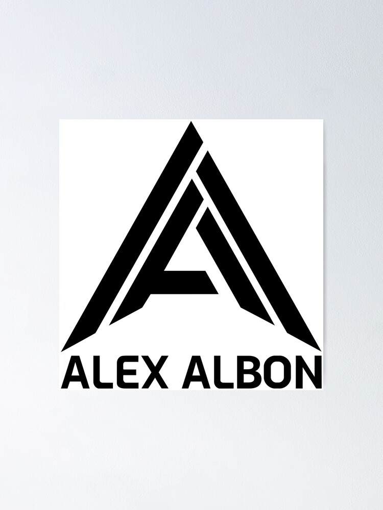 "F1 - Alex Albon" Poster by engyles | Redbubble