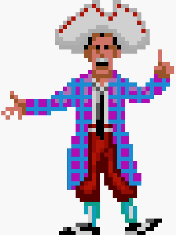 Sticker: Pixel Cow | Redbubble