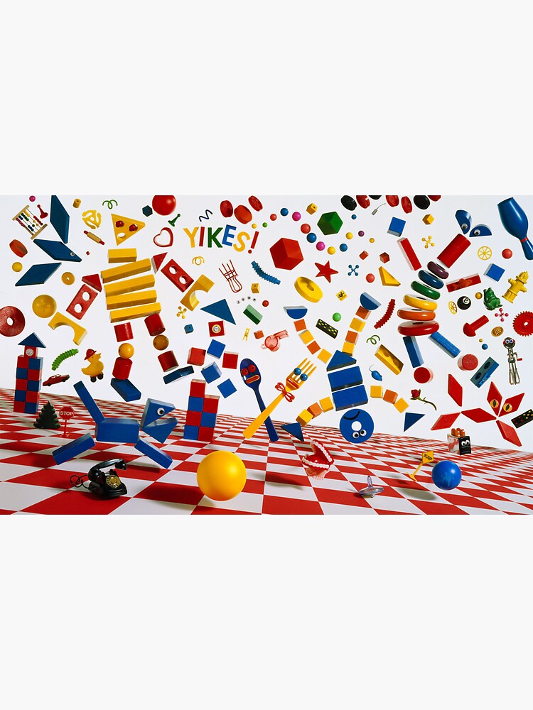 "I Spy YIKES!" Sticker for Sale by SmallGoblin | Redbubble