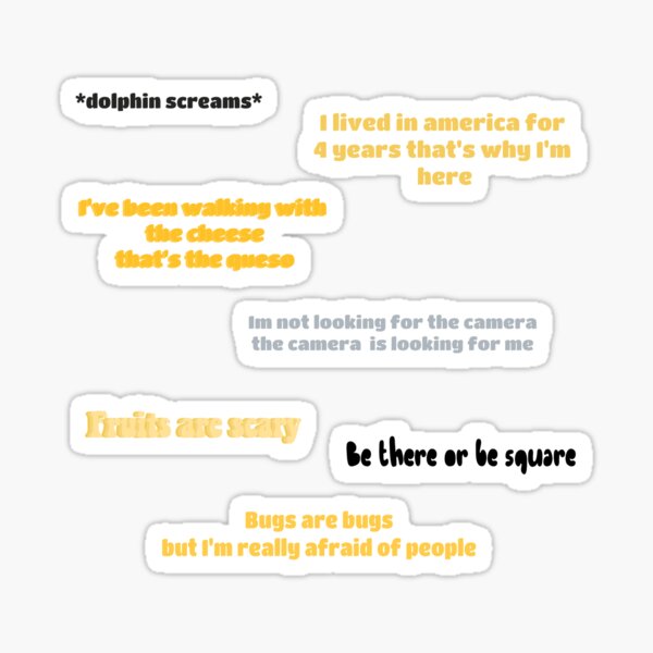 "NCT Quote sticker pack" Sticker for Sale by byAandD | Redbubble