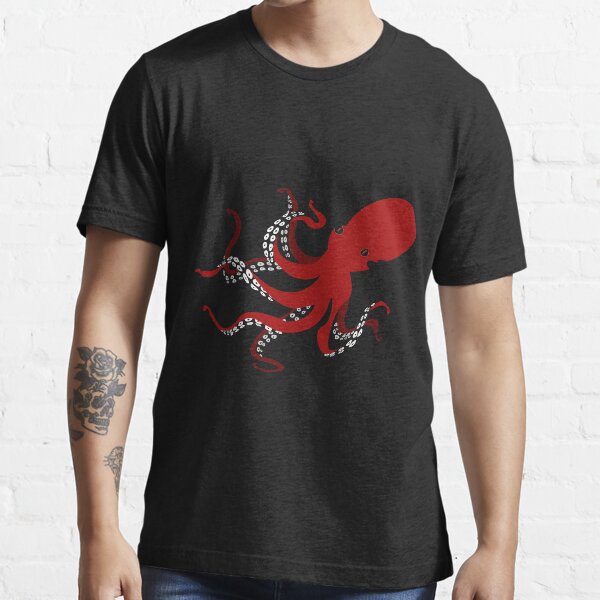 "Angry Octopus!" T-shirt for Sale by BrazenSwagger | Redbubble ...