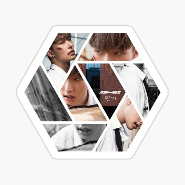 "ATEEZ ZERO:FEVER | MINGI" Sticker for Sale by Chaeyoung21 | Redbubble