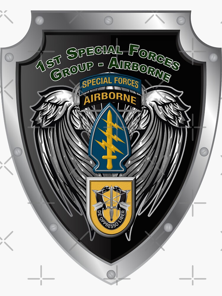 "1st Special Forces Group (A) " Sticker for Sale by SoldierAlways ...