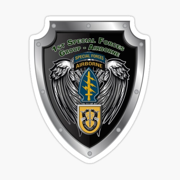 "1st Special Forces Group (A) " Sticker for Sale by SoldierAlways ...
