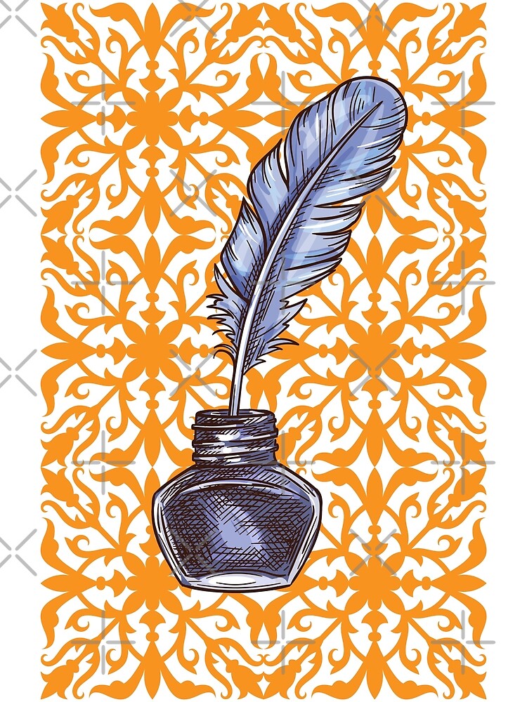 "Antique Quill and Ink" Poster for Sale by Shyannegarland | Redbubble