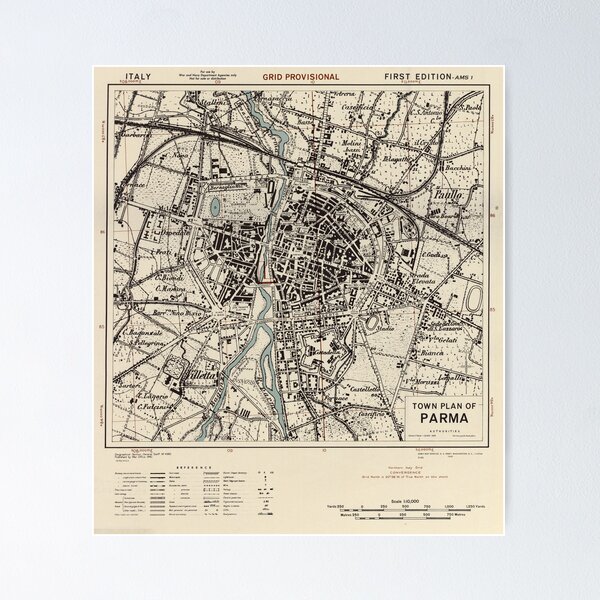 Parma Map Italy