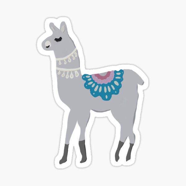 "süßes Lama " Sticker by dreamland21 | Redbubble