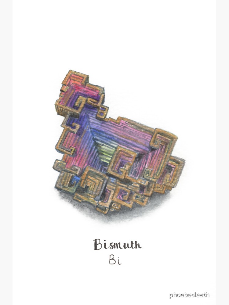 "Bismuth" Sticker by phoebesleath | Redbubble