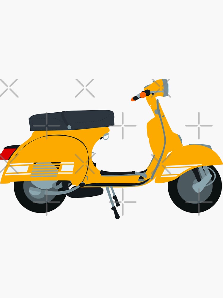 "vespa px 200 rally" Sticker for Sale by seemalbitar | Redbubble