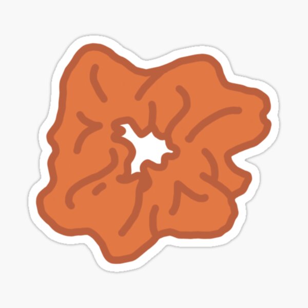 "scrunchie" Sticker for Sale by groovystickersx | Redbubble
