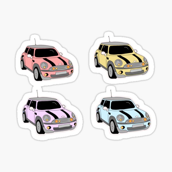 "Mini" Sticker for Sale by claysus | Redbubble
