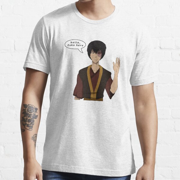 "Hello, Zuko here" T-shirt for Sale by DaanGraphics | Redbubble | hello ...