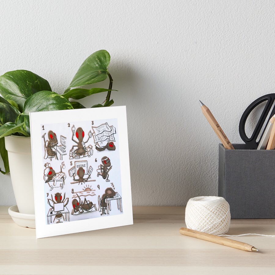 "Fruit Fly mood chart" Art Board Print for Sale by DaniEdmunds | Redbubble