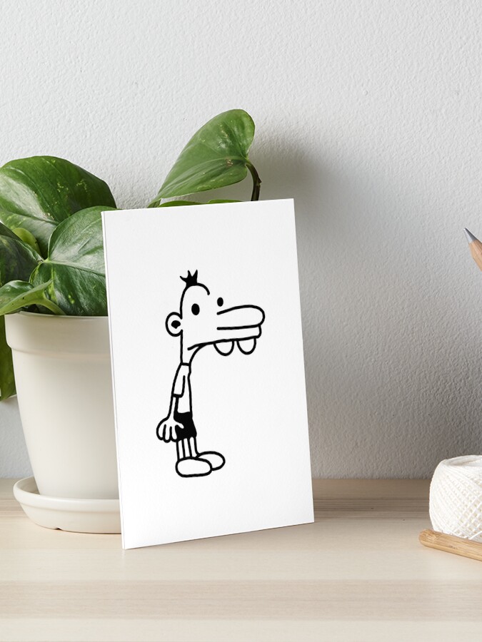 "Manny diary of a wimpy kid" Art Board Print for Sale by Lj101303 ...