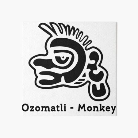 "OZOMATLI - AZTEC MONKEY" Art Board Print for Sale by Zaguaro | Redbubble