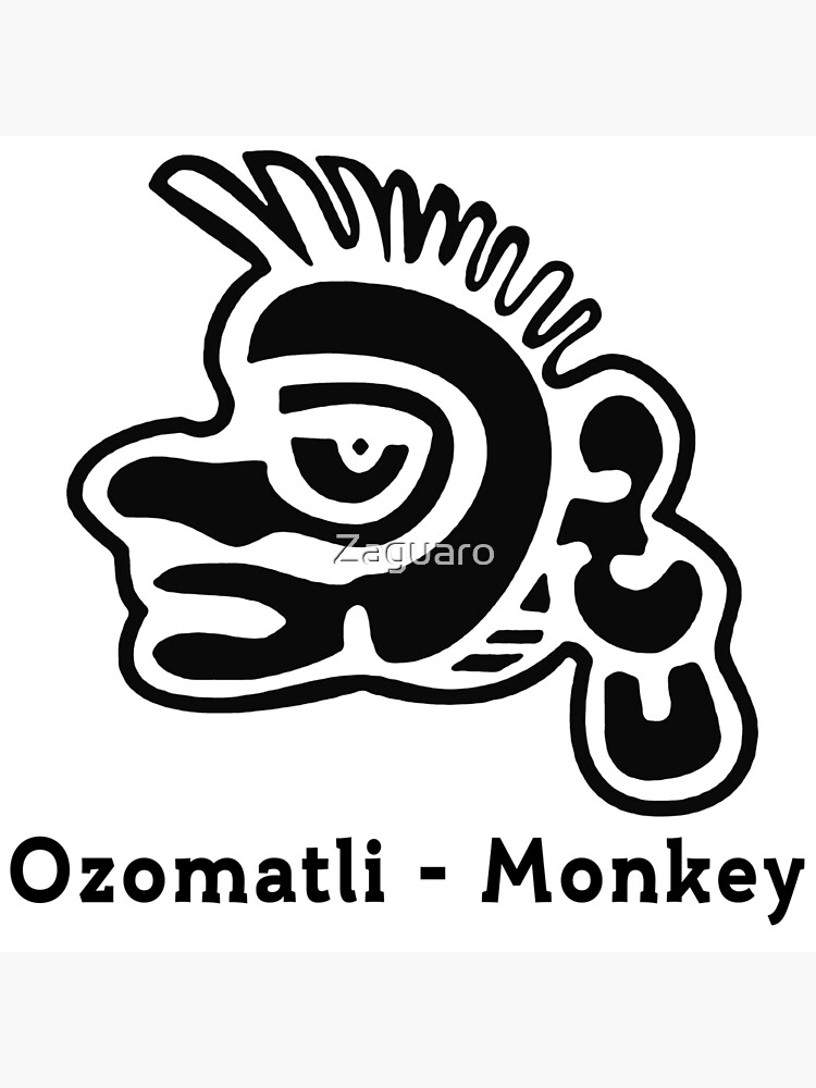 "OZOMATLI - AZTEC MONKEY" Poster for Sale by Zaguaro | Redbubble