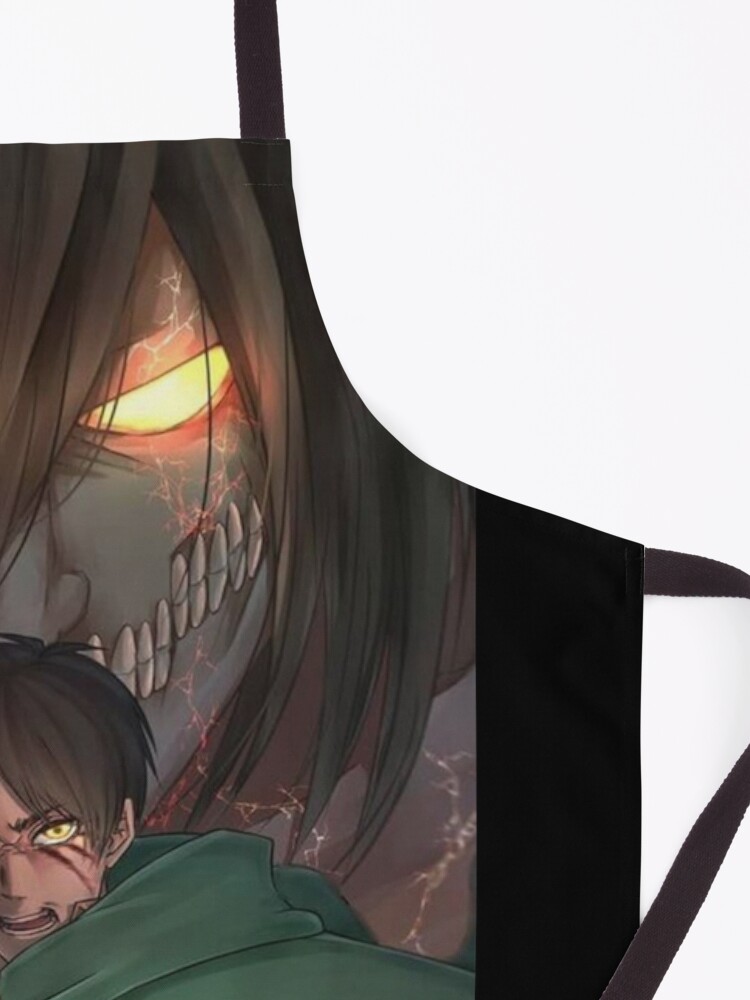 "Angriff auf Titan - Eren ist ein Titan" Schürze von Limonine | Redbubble