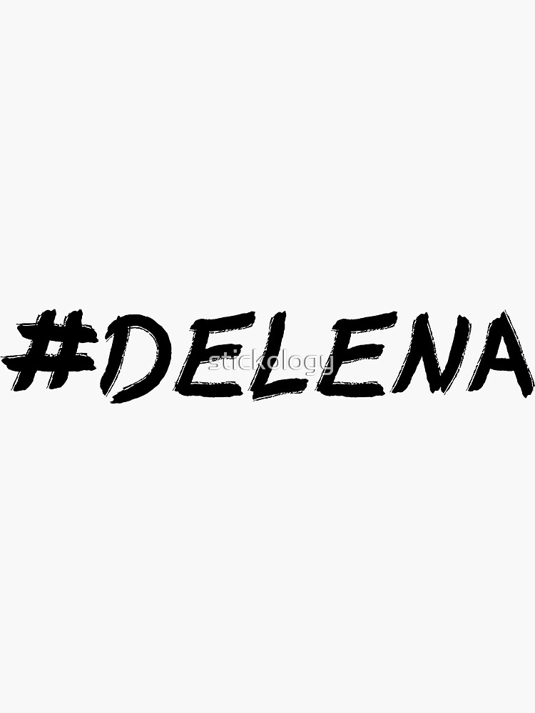 "#Delena TVD Sticker" Sticker for Sale by stickology | Redbubble