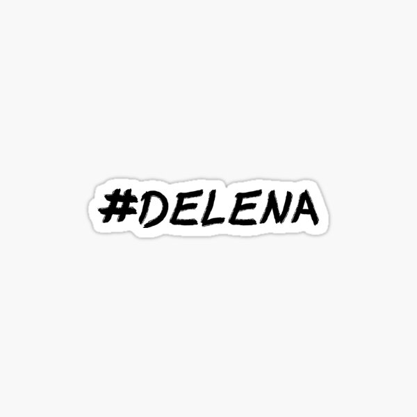 "#Delena TVD Sticker" Sticker for Sale by stickology | Redbubble