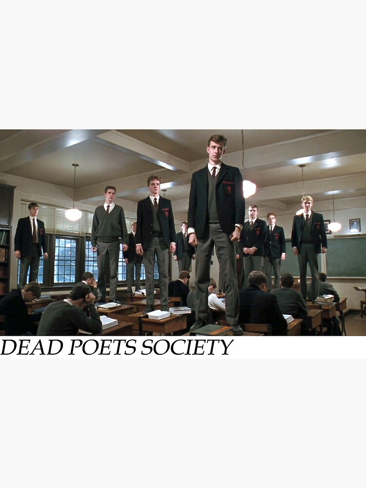 Dead Poets Society Desk Scene Photographic Print By Axialdesigns Redbubble