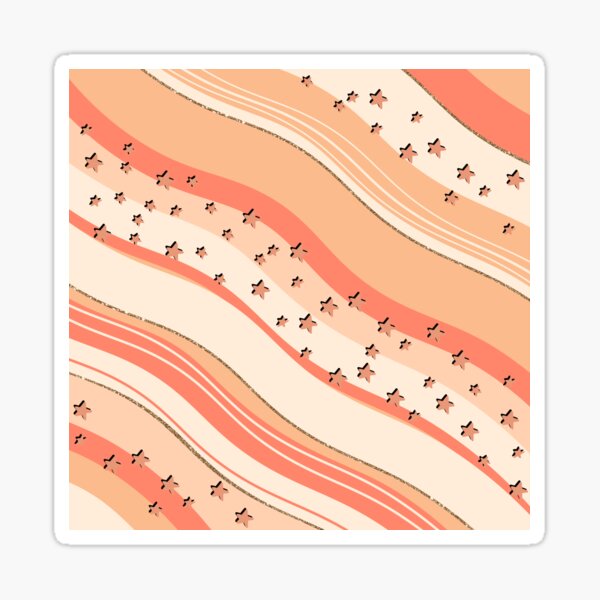 "Retro Vsco Pattern" Sticker by OkihanaShop | Redbubble