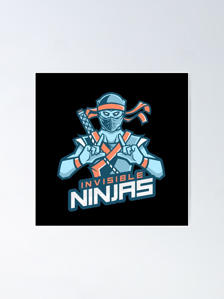 "Invisible Ninjas (Japan Retro Gaming)" Poster for Sale by TokyoNerd ...