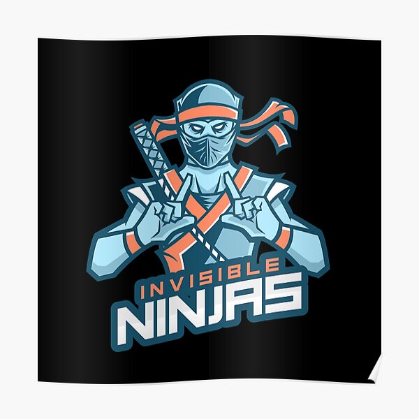 "Invisible Ninjas (Japan Retro Gaming)" Poster for Sale by TokyoNerd ...