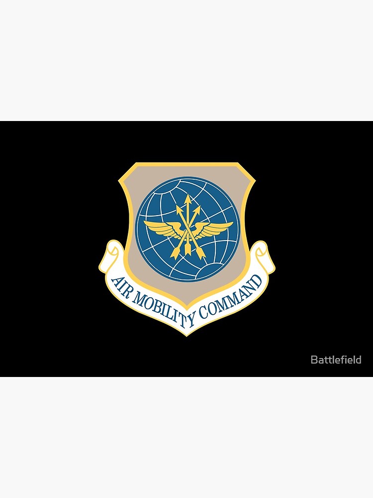"Air Mobility Command Badge Emblem Gift" Mask for Sale by Battlefield ...
