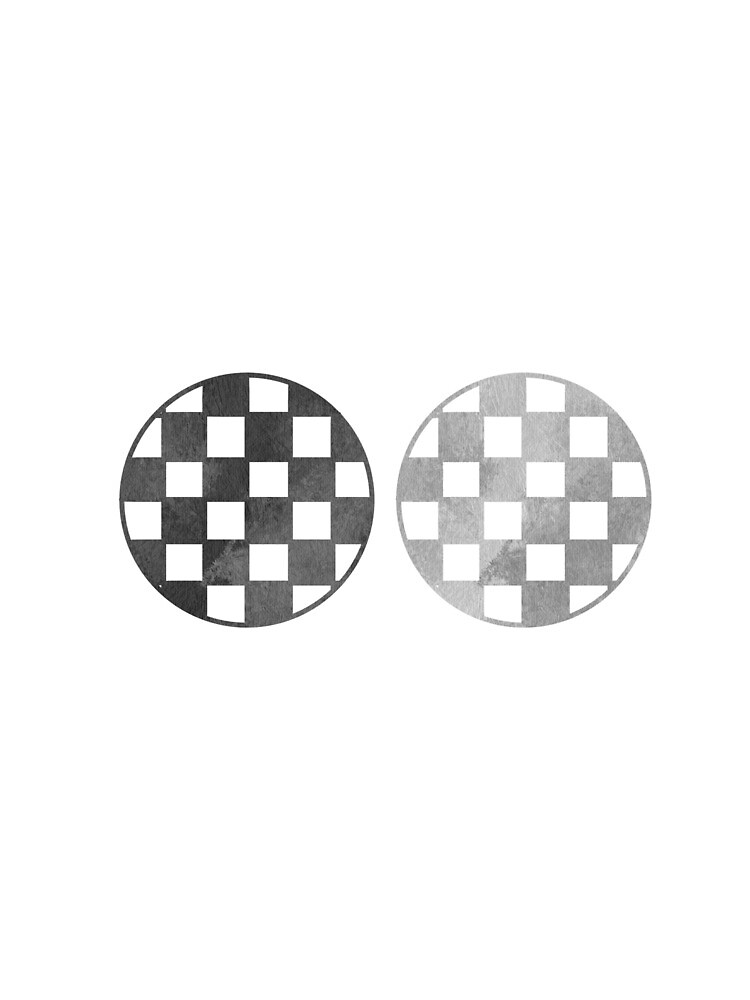 "Checkered logo " Art Print for Sale by ifoundalaska22 | Redbubble