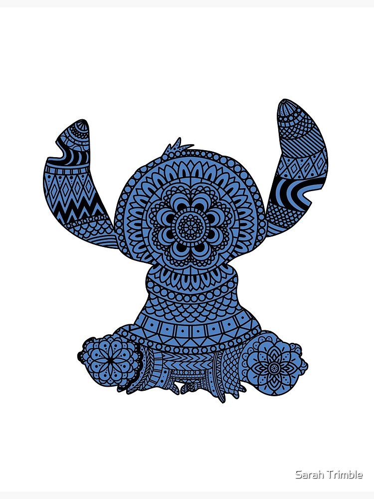 "Mandala stitch" Poster by sarahtrimble | Redbubble