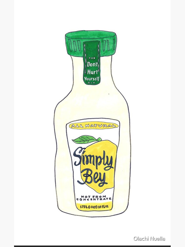 "Lemonade Bey Art" Sticker by ona24 | Redbubble
