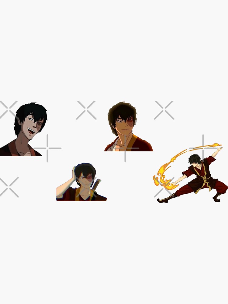 "zuko sticker pack" Sticker by leyla-k | Redbubble