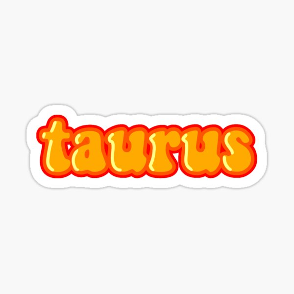 "taurus zodiac sign sticker" Sticker by nellahh | Redbubble