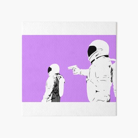 "Always has been Astronaut Meme" Art Board Print by WhatWasSeen | Redbubble